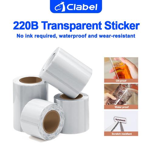 Jual CLABEL 220B Transparent Label Printing Paper - Jakarta Barat ...