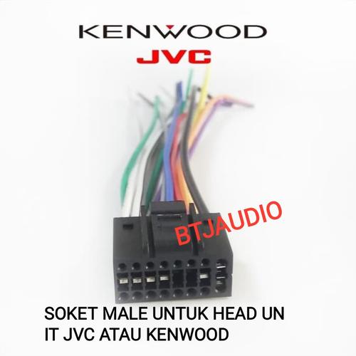 Jual SOCKET SOKET AUDIO MALE UNTUK TAPE HEAD UNIT MERK JVC ATAU KENWOOD ...