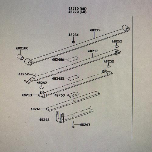 Jual Spring Assy, RR Toyota Hilux 2KD - Jakarta Barat - Total ...