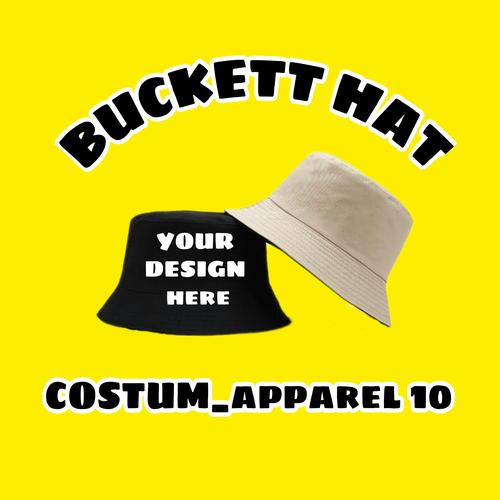 Jual TOPI BUCKETT HAT SABLON CUSTOM TOPI BULAT BISA BOLAK BALIK PRIT ...