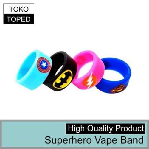 Jual VapBand Superhero | superheroes super hero vapeband karet silicon ...