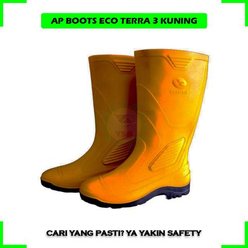 Jual Sepatu Boot Boots Pria Wanita Karet AP Boots Eco Terra Panjang ...
