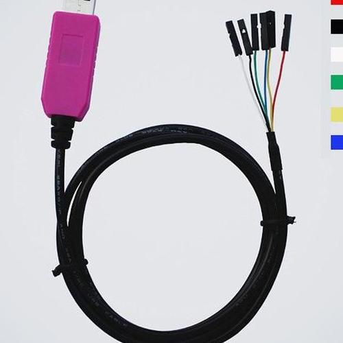 Jual FAVORIT USB SERIAL TTL CABLE KABEL 6 PIN PL2303 PL2303HXD FOR ...