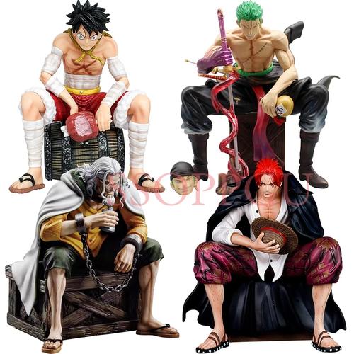 Jual Figure Evil Studio Roronoa Zoro Silver Rayleigh Shanks Luffy ...