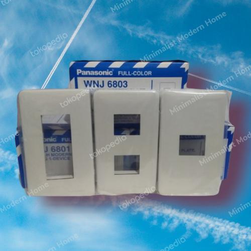 Jual Plat Panasonic WNJ 6801 | WNJ 6802 | WNJ 6803 PLAT 1 / PLAT 2 / PLAT 3 - Plat 3 Lubang ...