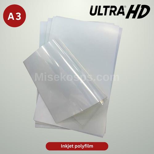 Jual POLYFILM SABLON / INKJET FILM SABLON uk A3 FILM AFDRUK 100 lembar ...
