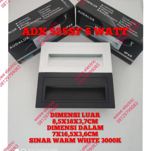 Jual lampu led tangga stair lamp dinding 3w 6w 3 6 wall minimalis ...