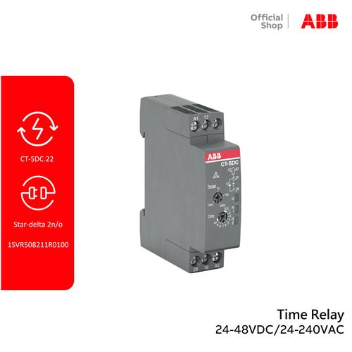 Promo ABB Time Relay CT-SDC.22 Star-Delta 1SVR508211R0100 Ganti CT-SDD.22 Cicil 0% 3x - Jakarta ...
