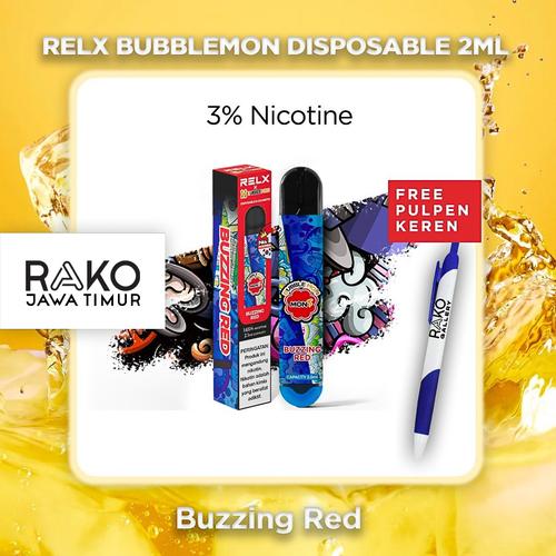 Jual Relx Bubblemon Disposable Pod 2ml All Flavors - Nutty Tobacco ...
