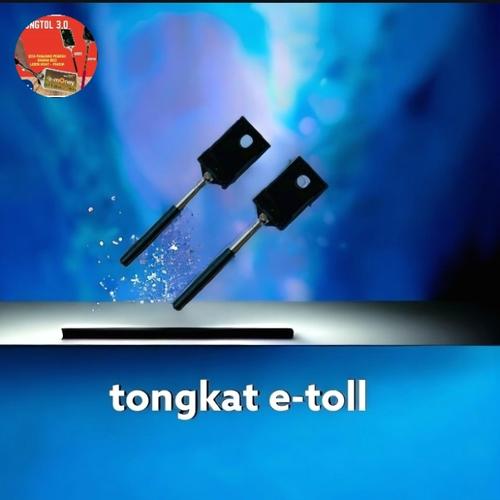 Promo tongtol besi flexibel /tongkat e-toll warna hitam - Random ...