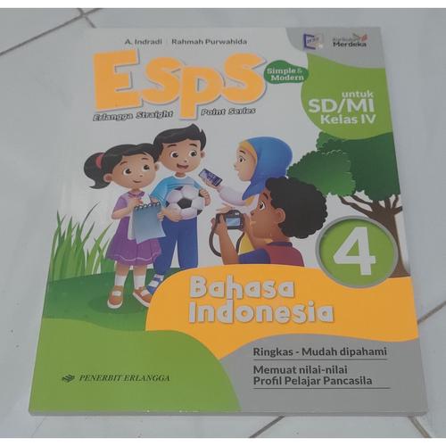 Jual Buku ESPS Bahasa Indonesia Kelas 4 Dan Kelas 5 SD Kurikulum Merdeka & - KUNCI JAWABAN ...