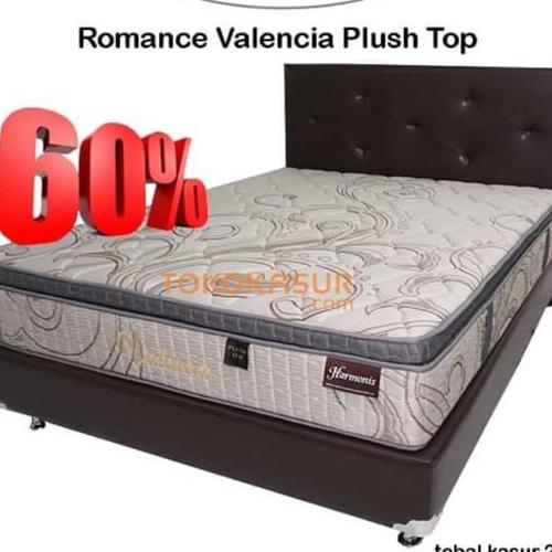 Jual SPRING BED VALENCIA MINIMALIS SPRING BED MODERN SPRING BED ROMANCE ...