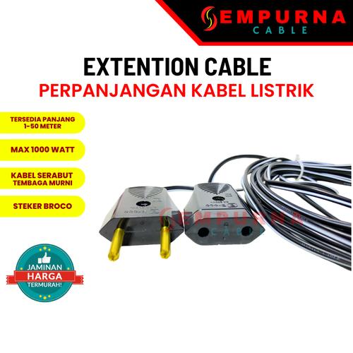 Jual Kabel Listrik Tambahan (Extension) / Sambungan Listrik BROCO 1000W ...