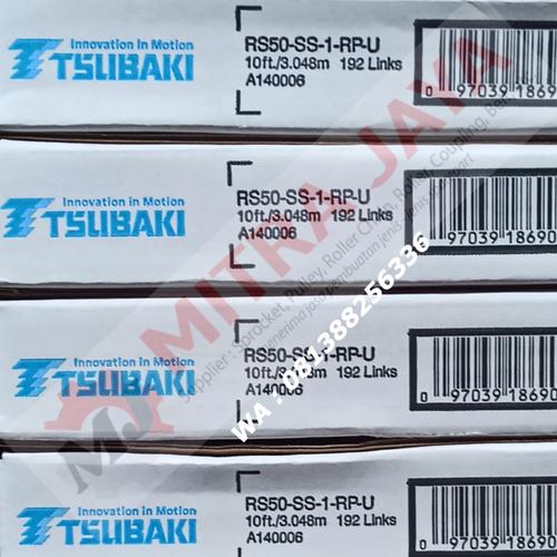 Jual RANTAI STAINLESS RS 50 - 1 TSUBAKI ROLLER CHAIN SINGLE SS JAPAN ...