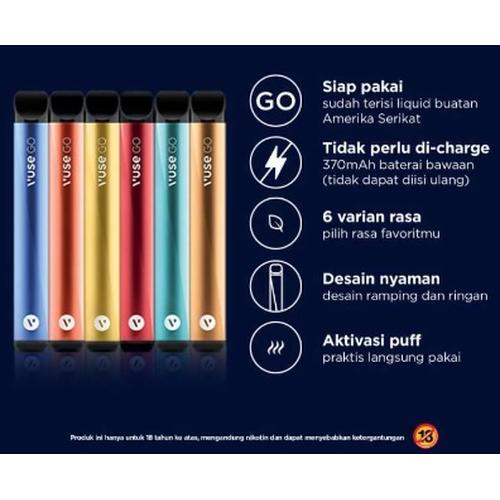 Jual vuse go rasa Creamy Tobacco rokok elektrik vape disposable - Kota ...