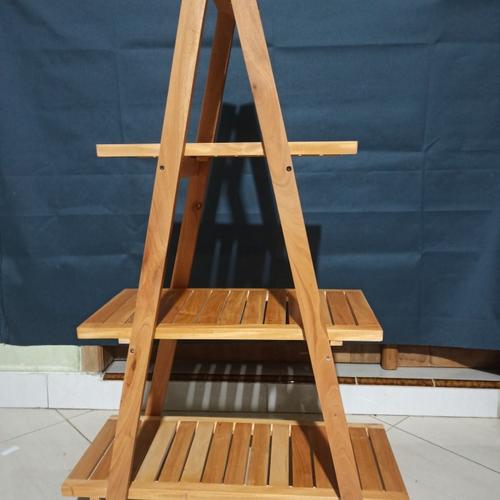 Jual Rak Lipat Rak Susun Camping Rak Bunga Rak Serbaguna Kayu - kayu ...
