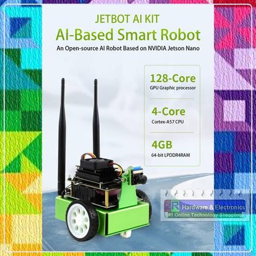 Jual JetBot Artificial Intelligence Robot Kit based on NVIDIA Jetson ...