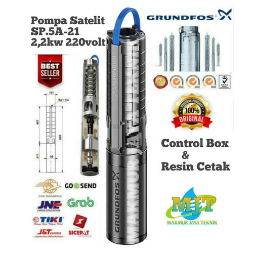 Jual Pompa Grundfos SP.5A-21 2,2KW 220V Pompa Submersible Grundfos ... Jual Pompa Grundfos SP.5A-21 2,2KW 220V Pompa Submersible Grundfos ...