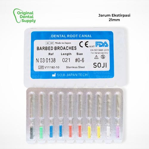 Jual jarum Endo Barbed broach jarum Ekstirpasi Assorted isi 10 ...