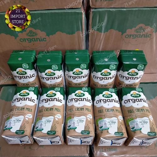Jual Arla Susu UHT Organic Full Cream Milk 200 Ml | 1Pcs - Jakarta ...