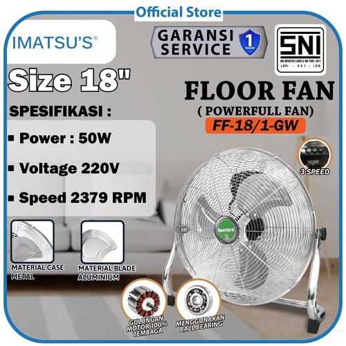 Jual Kipas Angin Lantai / Meja Tornado 18 Inch Floor / Desk Fan 18 Inch ...