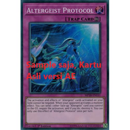 Jual Altergeist Protocol | Rare | Yugioh AE CR01 AE044 - Jakarta Barat ...