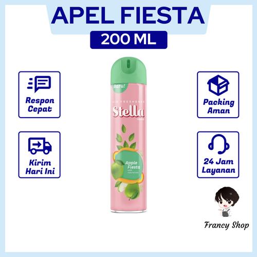 Jual Stella Apel Pengharum Ruangan Aerosol Spray 200 ml - Kota Surabaya ...