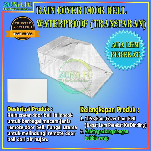 Promo Rain Cover Tutup Pelindung Bel Pintu Rumah Door Bell Outdoor ...