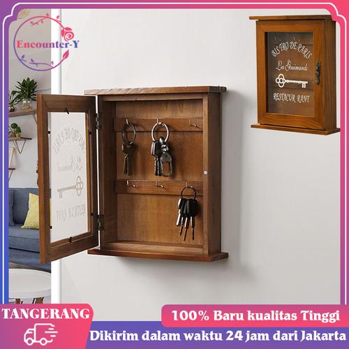 Jual Tempat Penyimpanan Kunci Kayu Box Tempat Kunci Kunci Box Kunci Key ...