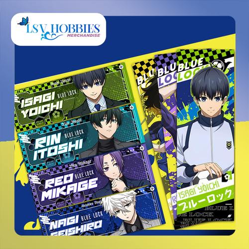 Jual Anime Blue Lock Merchandise Laser Ticket Blue Lock Tiket Merch - 1 ...