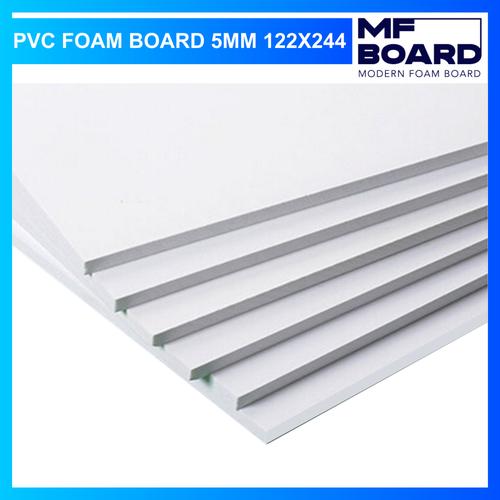 Jual PVC Board / PVC Foam Board 122 x 244 cm 5mm Triplek Costumeable ...