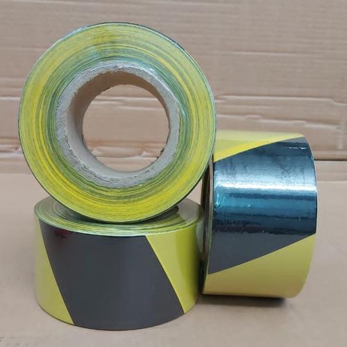 Jual Police Line / Barricade Tape / Garis Polisi 2x300 Meter Hitam ...