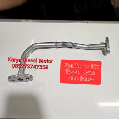 Jual Pipa Turbo Flexible Toyota Dyna Hino Dutro 110 125 130 12v jepang ...