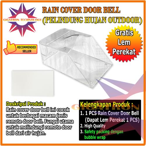 Promo Rain Cover Tutup Pelindung Bel Pintu Rumah Door Bell Outdoor ...