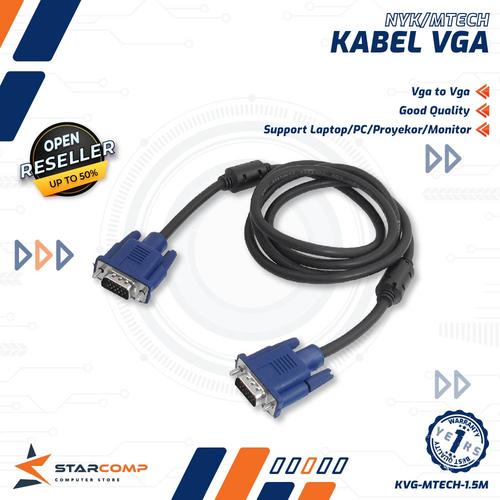 Jual Kabel VGA Male to Male NYK Original - 1.5M - Kab. Sukoharjo - Starcomp Solo | Tokopedia