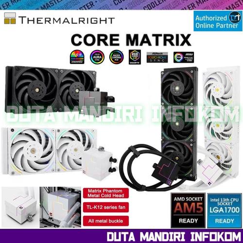 Promo ThermalRight CORE MATRIX 240 I 360 ARGB - AIO Liquid CPU Cooler ...