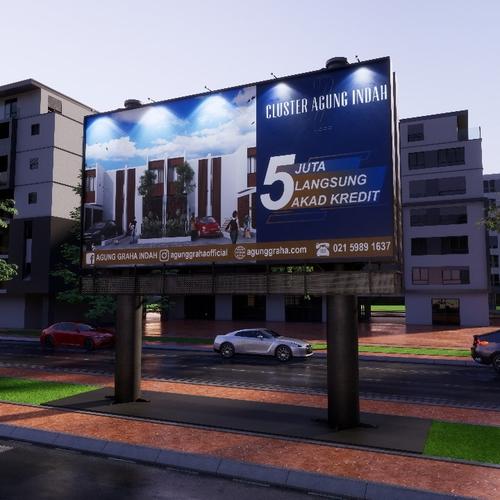 Jual papan nama / plang nama / baliho / Billboard / signboard - Kota ...