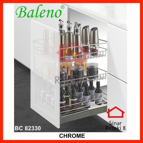 Jual Rak Tarik Dapur Vitco SC 29023 3 Susun SLOW MOTION Bumbu Saos ...