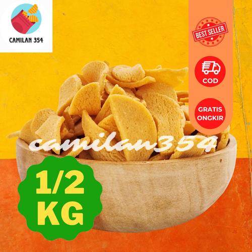 Jual [500GRAM] Keripik Getas Khas Gresik Gurih Renyah 1/2kg / Kripik ...