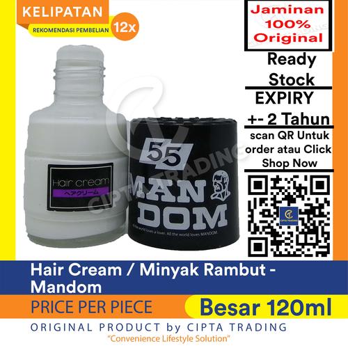 Promo Hair Cream - Mandom - Hair Cream 120ml (each) - 1 Pc - Jakarta ...