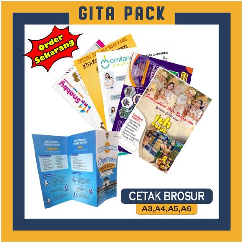 Jual Cetak Brosur | Brosur murah | A4 | Cetak 1 Sisi / 2 Sisi - Kota ...