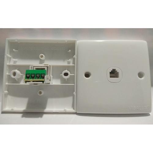Jual OUTLET TELEPON 1 Lob ET 01/4 RJ 11 (4Pin) PC dan 2 Lob ET 02/4 ...
