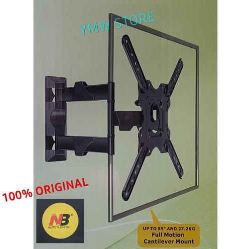Jual NORTH BAYOU NBP4 / NB P4 / P4 Bracket TV Swivel 32" - 55 ...