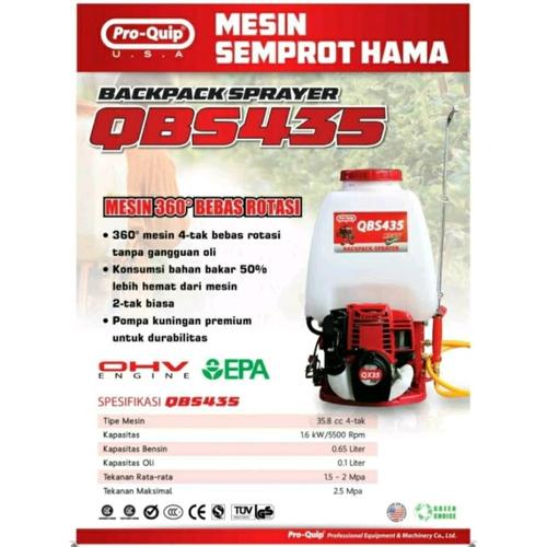 Jual Mesin Semprot Hama 4 Tak 20 Liter Proquip QBS 435 - Kab. Kediri ...