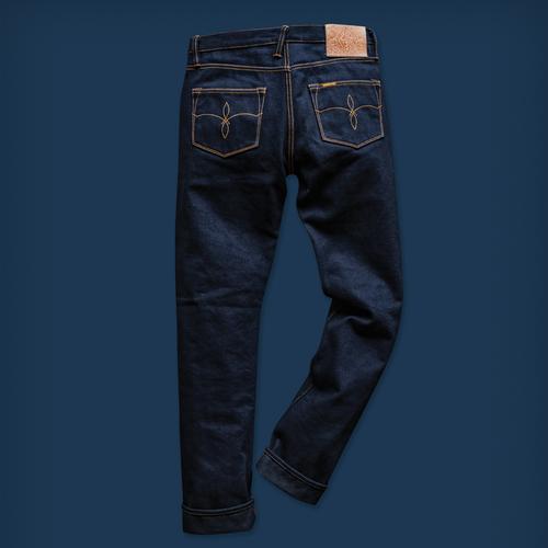 Promo Oldblue 7.75" Cut - 20.6 Oz Dust Devil Selvedge IDBK - 32 Cicil 0 ...