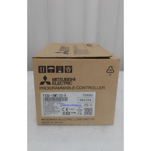 Jual PLC MITSUBISHI FX3U-16MT/ES-A ORIGINAL - Kota Surabaya - Omron ...