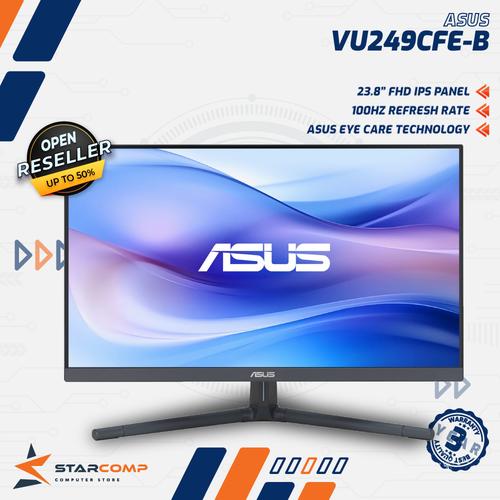 Jual ASUS VU249CFE-B Monitor 23.8" FHD IPS 100Hz 1ms Type-C EYE CARE - Kab. Sleman - Starcomp ...