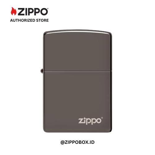 Jual Zippo Classic Black Ice Zippo Logo Original Windproof Lighter ...