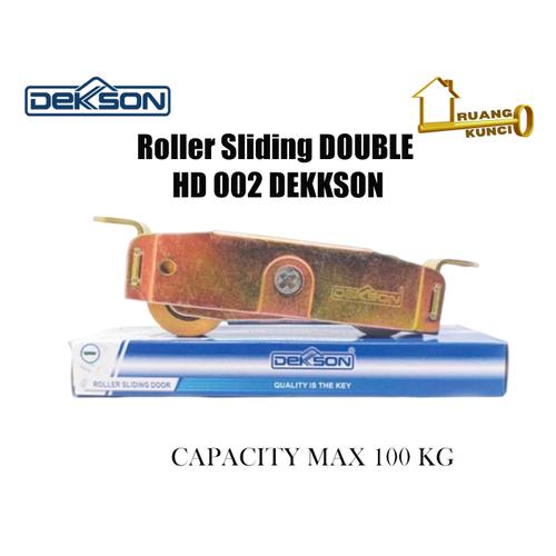 Jual Roda Double Sliding Door Dekkson Heavy Duty 002 Roller Sliding ...