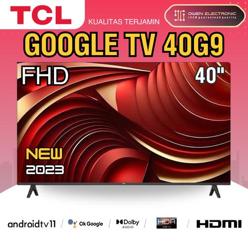 Jual TCL 40 Inch Google TV - 40G9 - FHD - Google Audio - WiFi - 40G9 ...